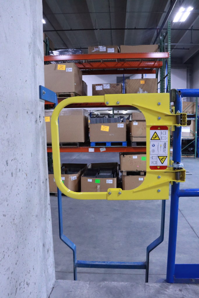 EdgeHalt® Posi-Stop Ladder Safety Gate | PS Industries® Incorporated