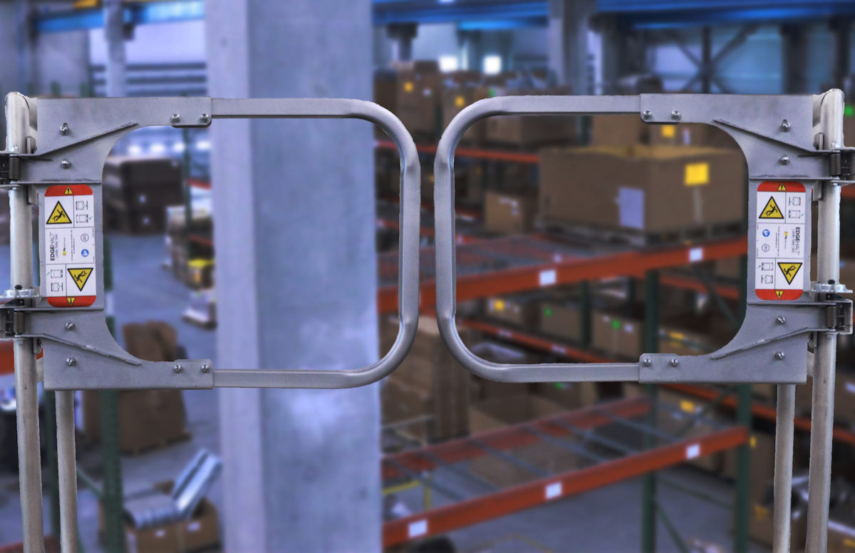EdgeHalt® Posi-Stop Double Ladder Safety Gate | PS Industries® Incorporated