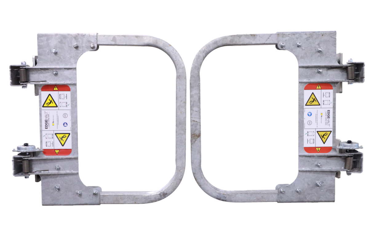 EdgeHalt® Posi-Stop Double Ladder Safety Gate | PS Industries® Incorporated