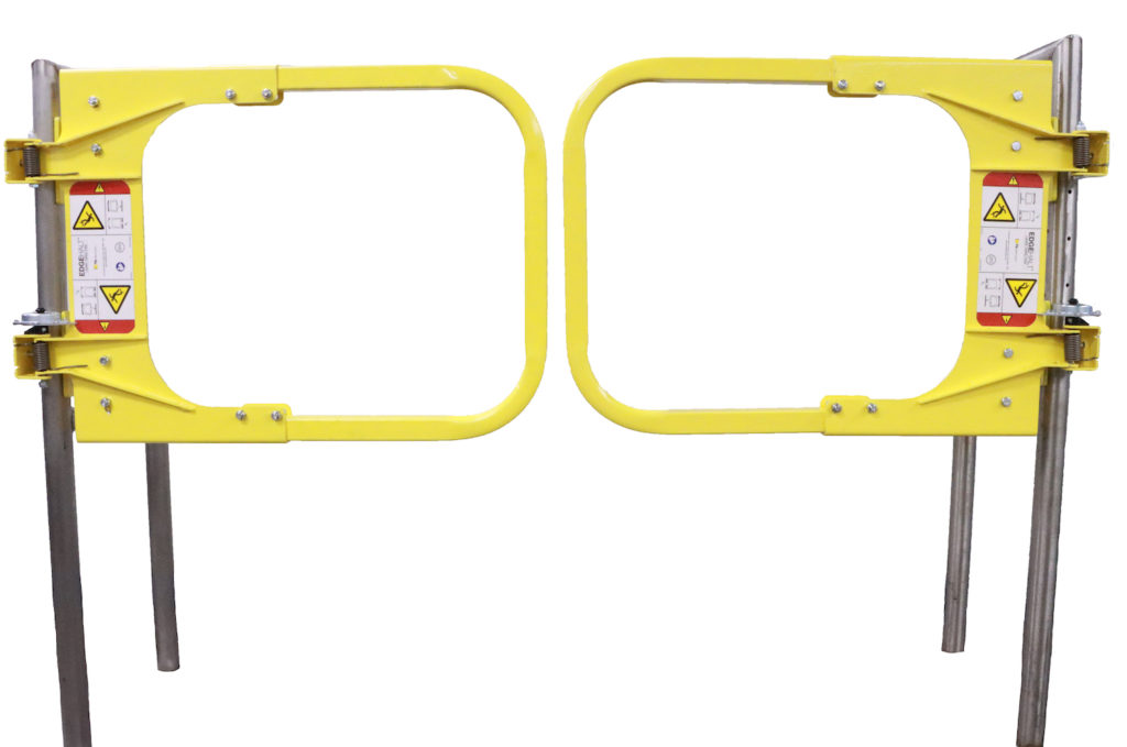 EdgeHalt® Posi-Stop Double Ladder Safety Gate | PS Industries® Incorporated