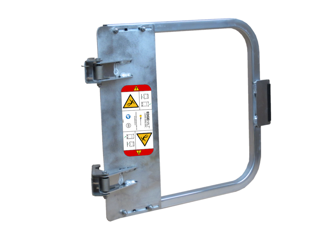PS Safety Access® EdgeHalt® Aluminum Ladder Safety Gate | PS Industries ...