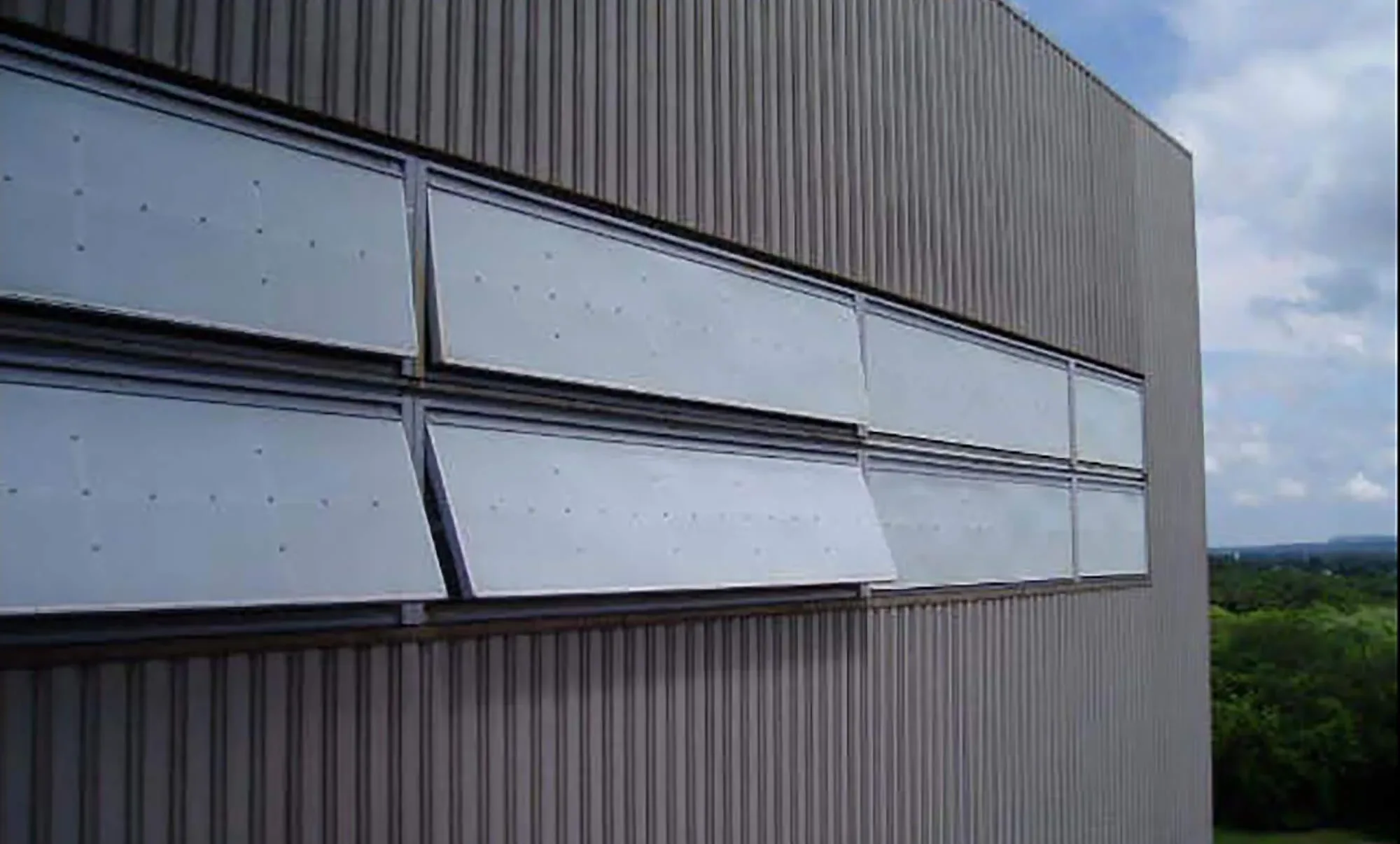 Industrial Exhaust Louvers